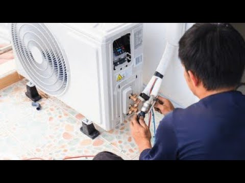 Uninstalling my air conditioner with a normal gas How to Remove AC Unit ...