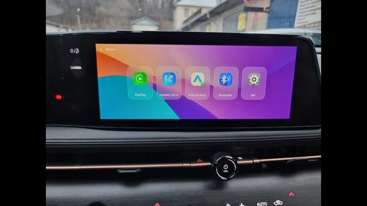 Android Auto та Apple CarPlay на Nissan Ariya - YouTube