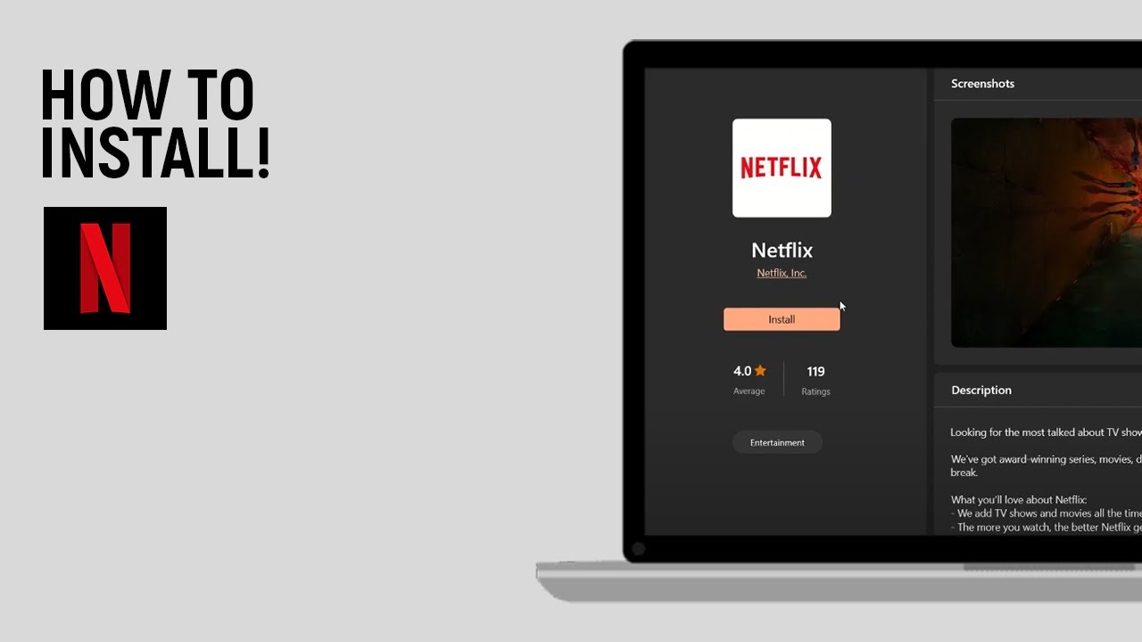 How to Install Netflix on Desktop [easy] - YouTube