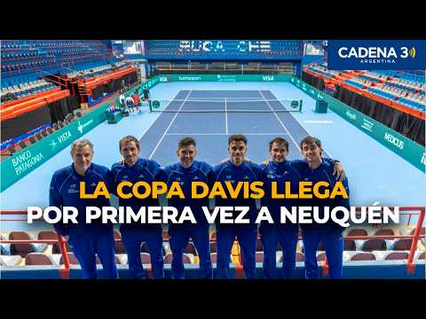 LA COPA DAVIS LLEGA POR PRIMERA VEZ A NEUQUÉN | Cadena 3 Argentina