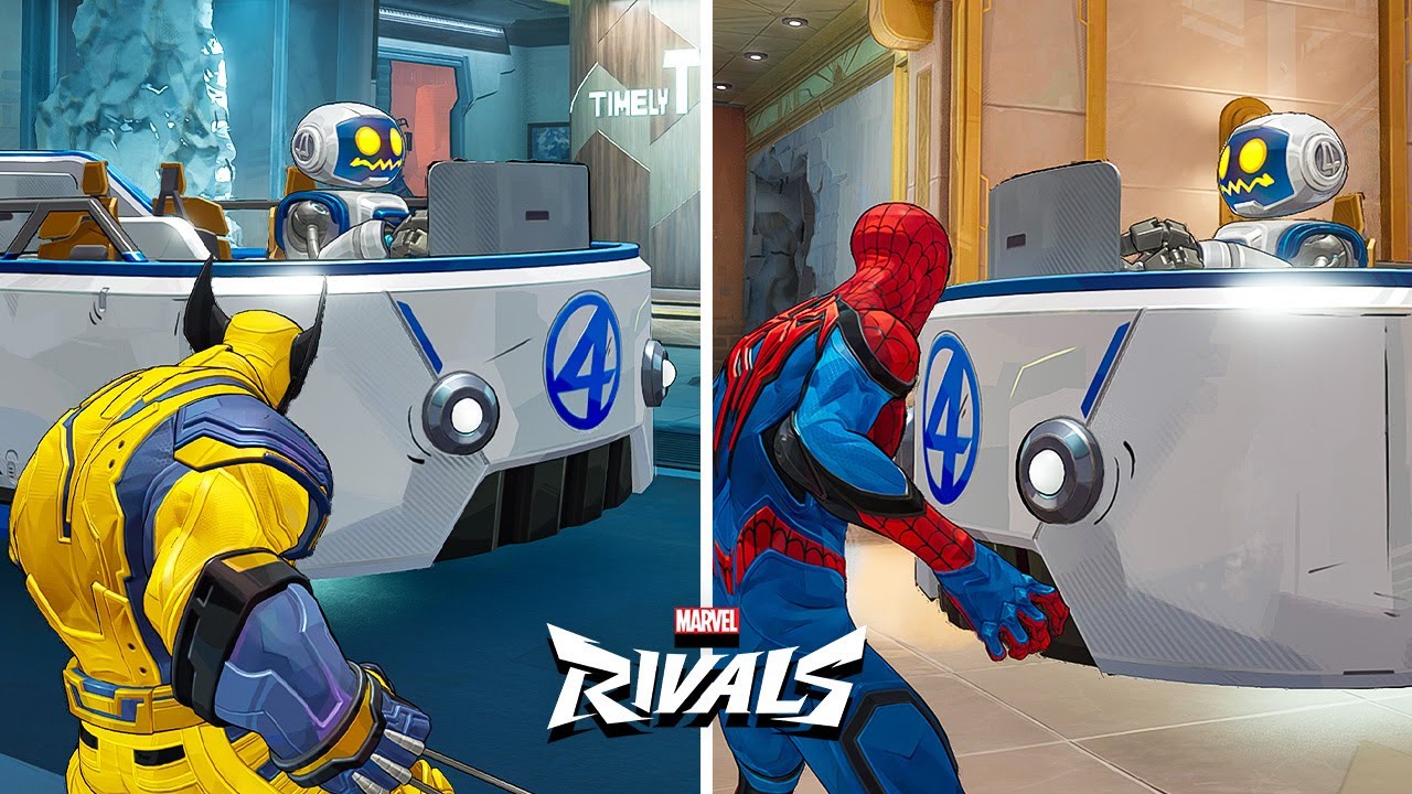 All Heroes Interactions with Herbie - Marvel Rivals - YouTube