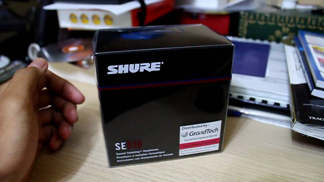 Shure SE530 Unboxing - YouTube