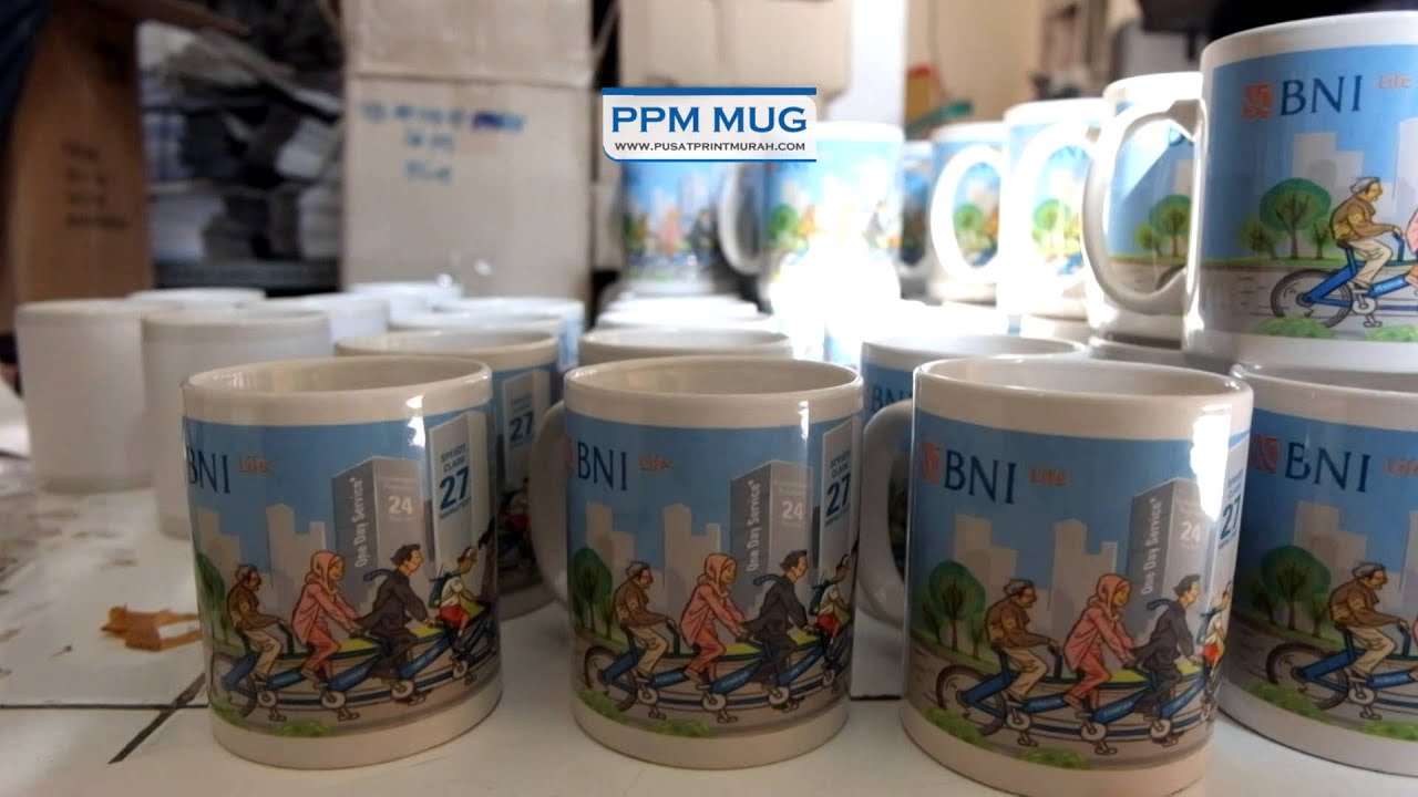 Cetak Mug BNI Life by PPM MUG - YouTube