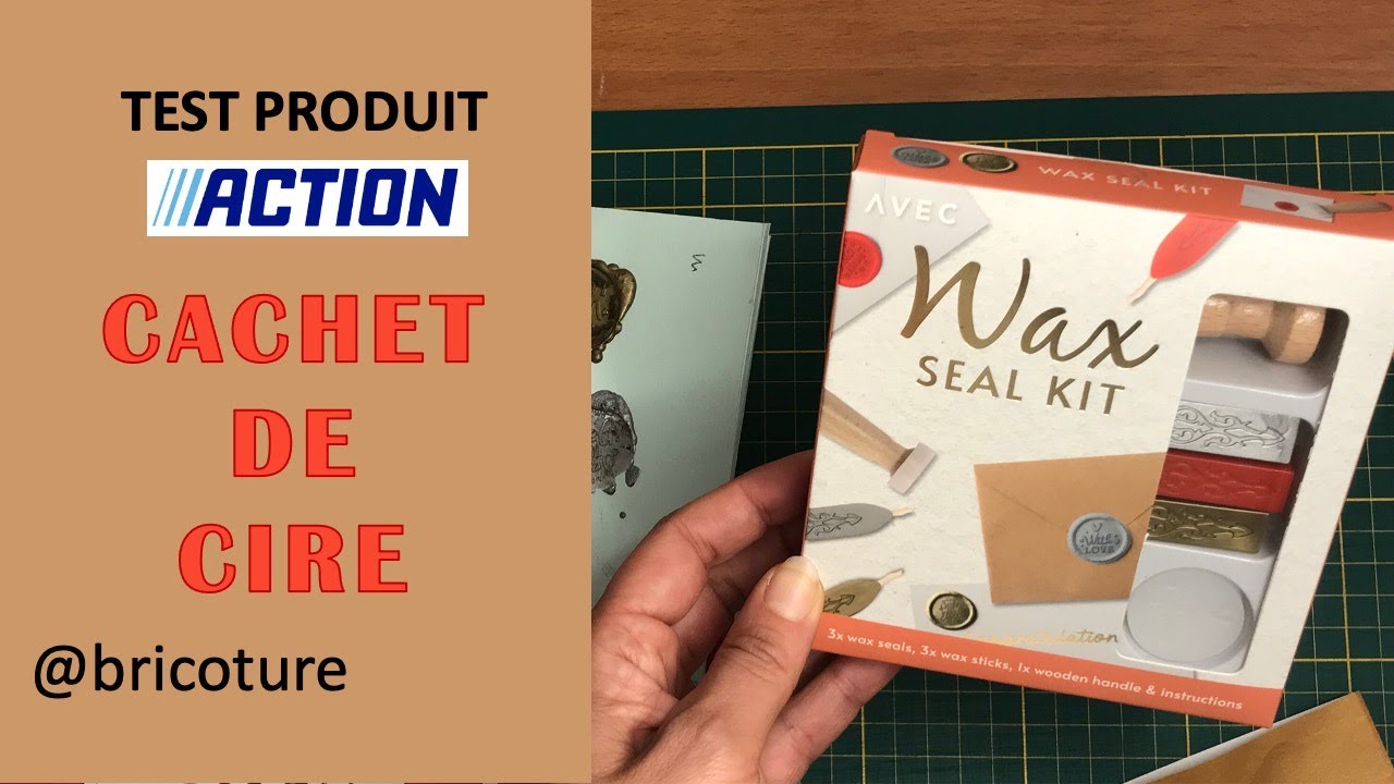 Test Action Cachet de Cire - YouTube