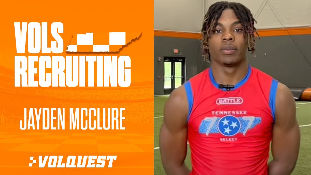 Tennessee Football recruit Jayden McClure talks early offers, growth as freshman year winds down ...