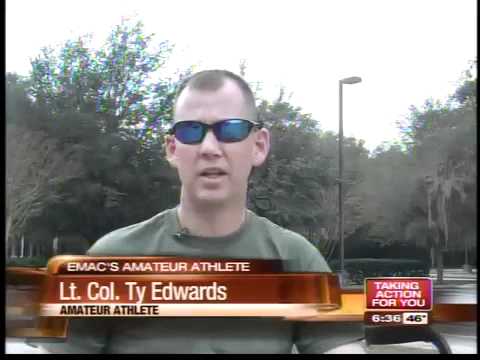 EMAC Athlete - Lt. Col. Ty Edwards - YouTube