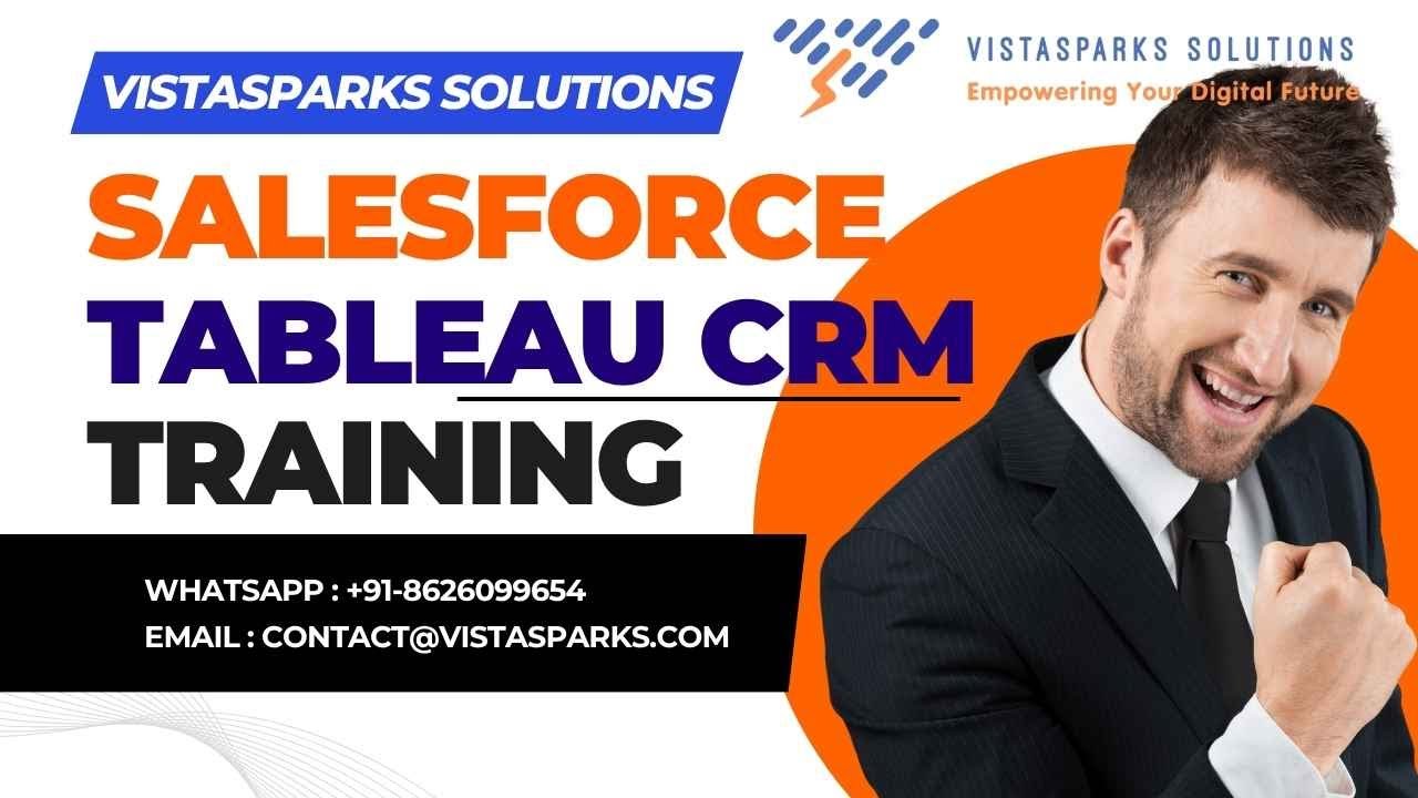 Salesforce Tableau CRM Training | Vistasparks Solutions - YouTube