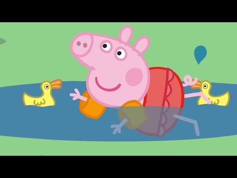 Peppa Pig Goes Swimming 🐷🌊 Peppa Pig Full Episodes with Captions