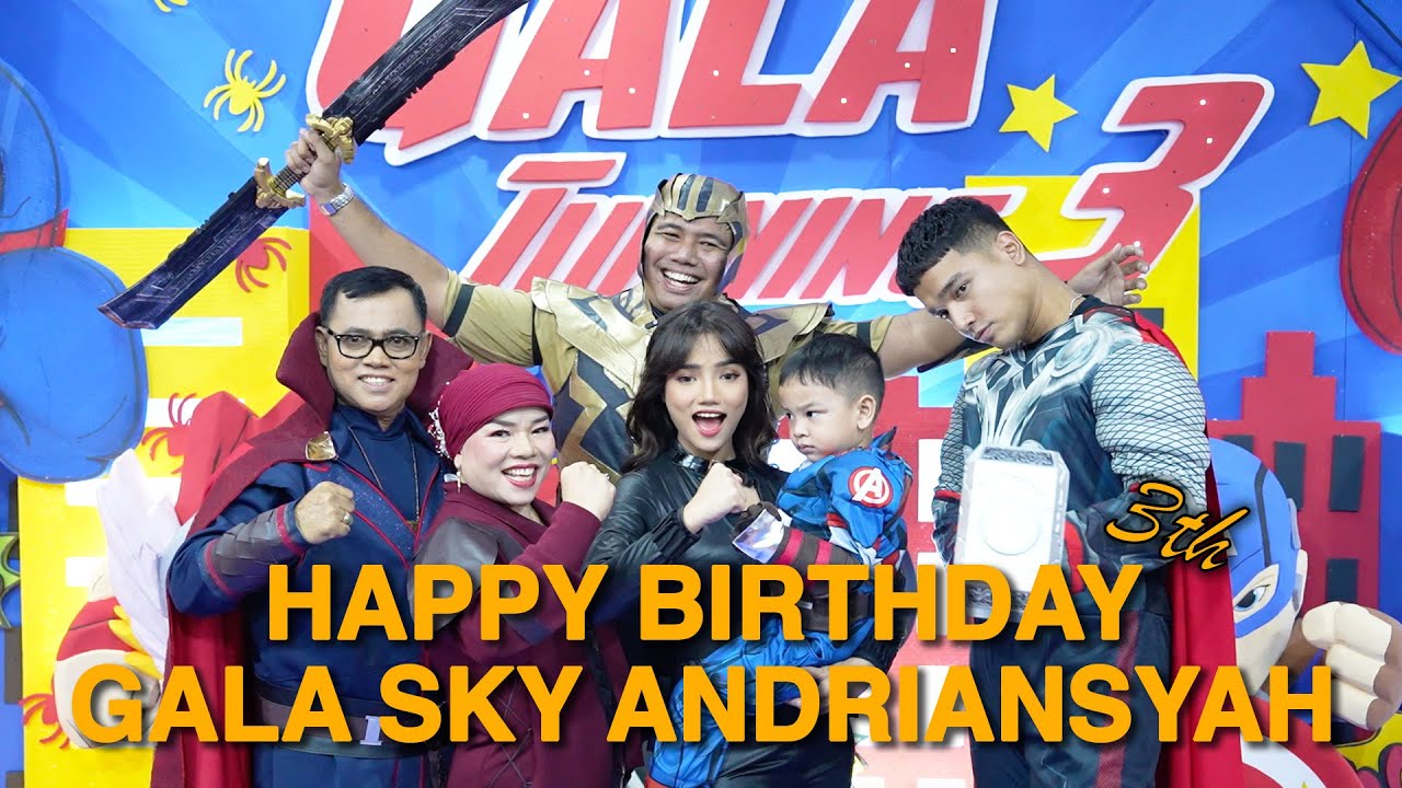 ULANG TAHUN GALA SKY ANDRIANSYAH KE 3TAHUN!!! - YouTube