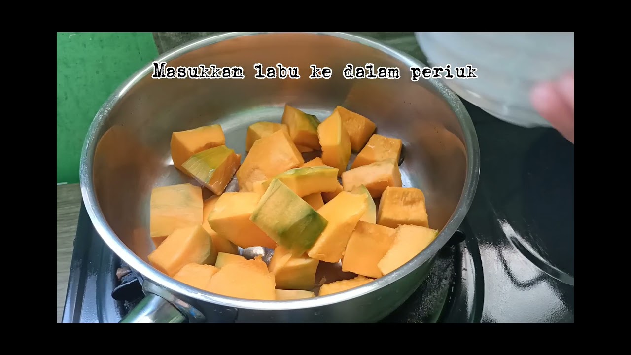 Labu Masak Lemak Kuning - YouTube
