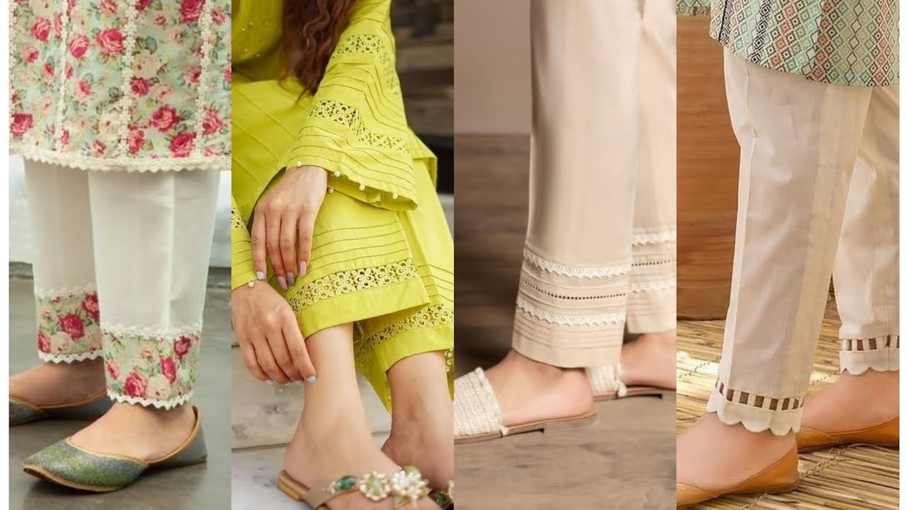 Stylish trousers pant design for girl // uncommon trousers pant design ...