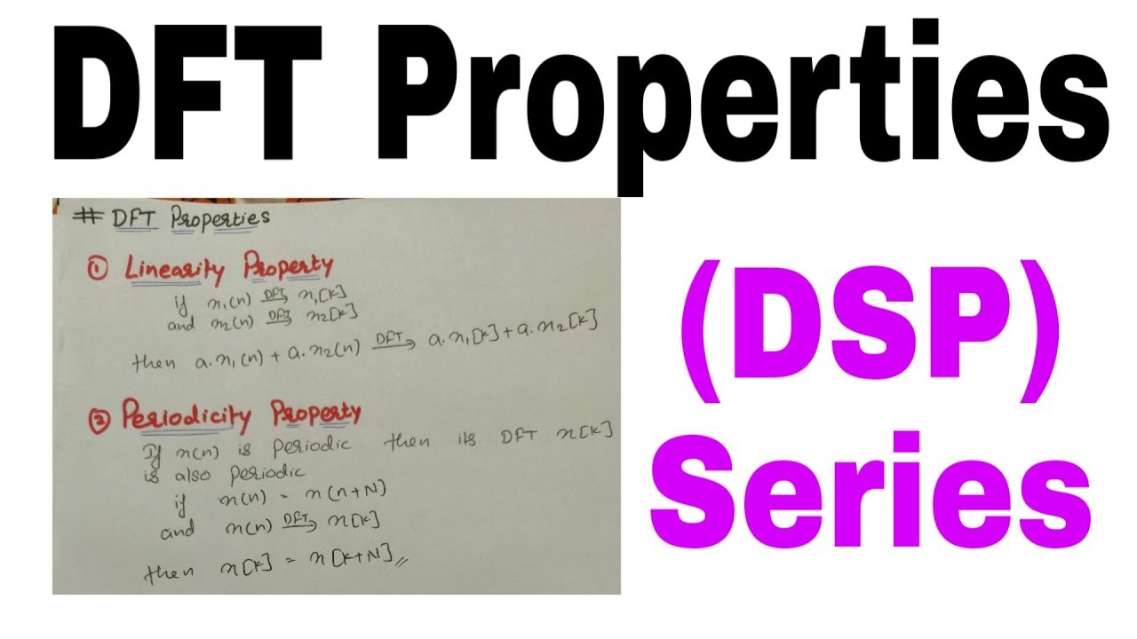 DFT Properties - YouTube