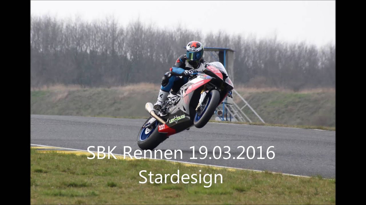 Pannoniaring Stardesign Racing SBK Race Rennen BMW S1000RR - YouTube