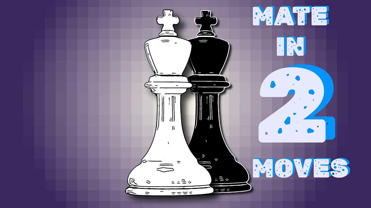 Chess Puzzle Mate In Two Move #6 - YouTube