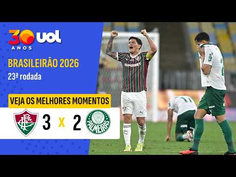 FLUMINENSE 3 X 2 PALMEIRAS | VIRADA HEROICA DO FLU | MELHORES MOMENTOS | CAMPEONATO BRASILEIRO