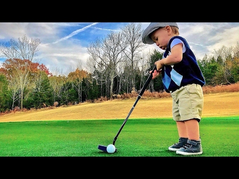 BABY PRO GOLFER - YouTube