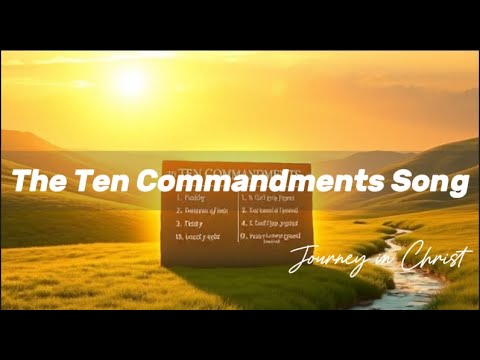 The Ten Commandments Song - Journey in Christ - YouTube