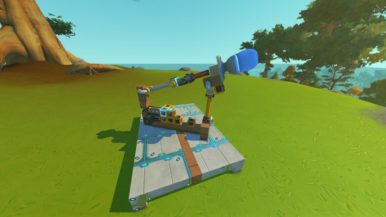 Scrap Mechanik super powerful Turret - YouTube