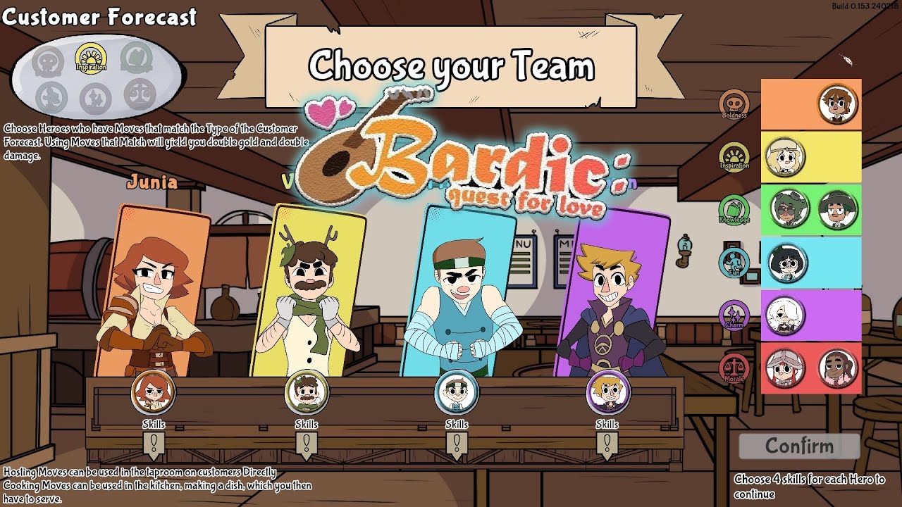Bardic: Quest for Love - Gameplay [Visual novel/Dating Sim/Simulation ...