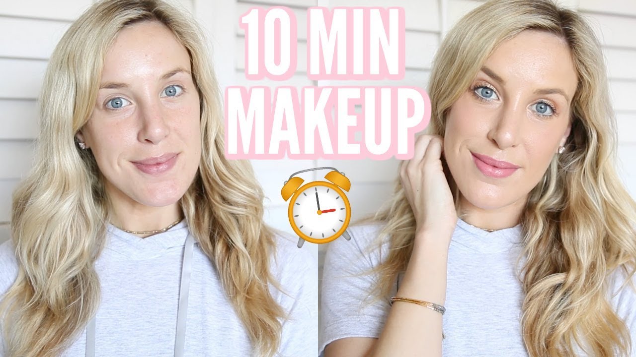 10 MIN MAKEUP IN REAL TIME! EASY EVERYDAY LOOK FOR BUSY LIFE - YouTube
