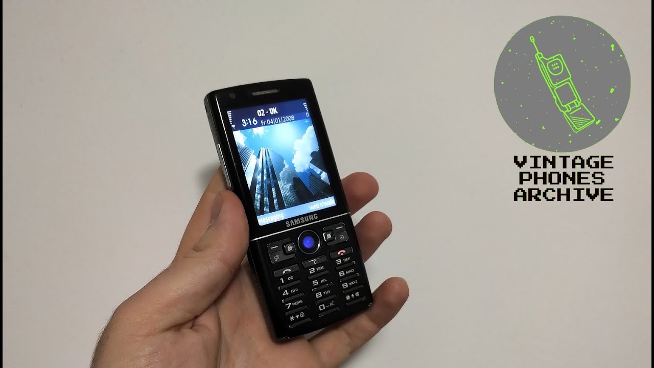 Samsugn SGH-i550 running on Nokia Symbian OS Mobile phone menu browse ...