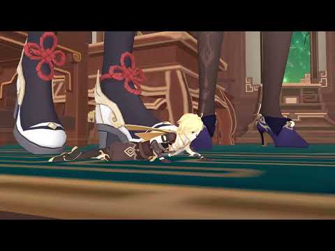 【Giantess Animation】Trample and crush!