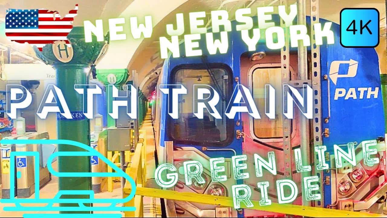 🚇 PATH TRAIN RIDE – WORLD TRADE CENTER TO HOBOKEN – 🇺🇲 NEW YORK CITY, USA – 4K RIDE - YouTube
