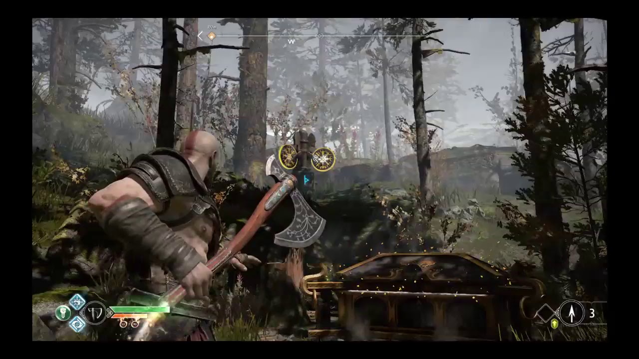 God of War Rune Puzzle Foothills - YouTube