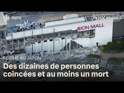 Séisme au Japon : de « nombreuses personnes » piégées dans un centre commercial
