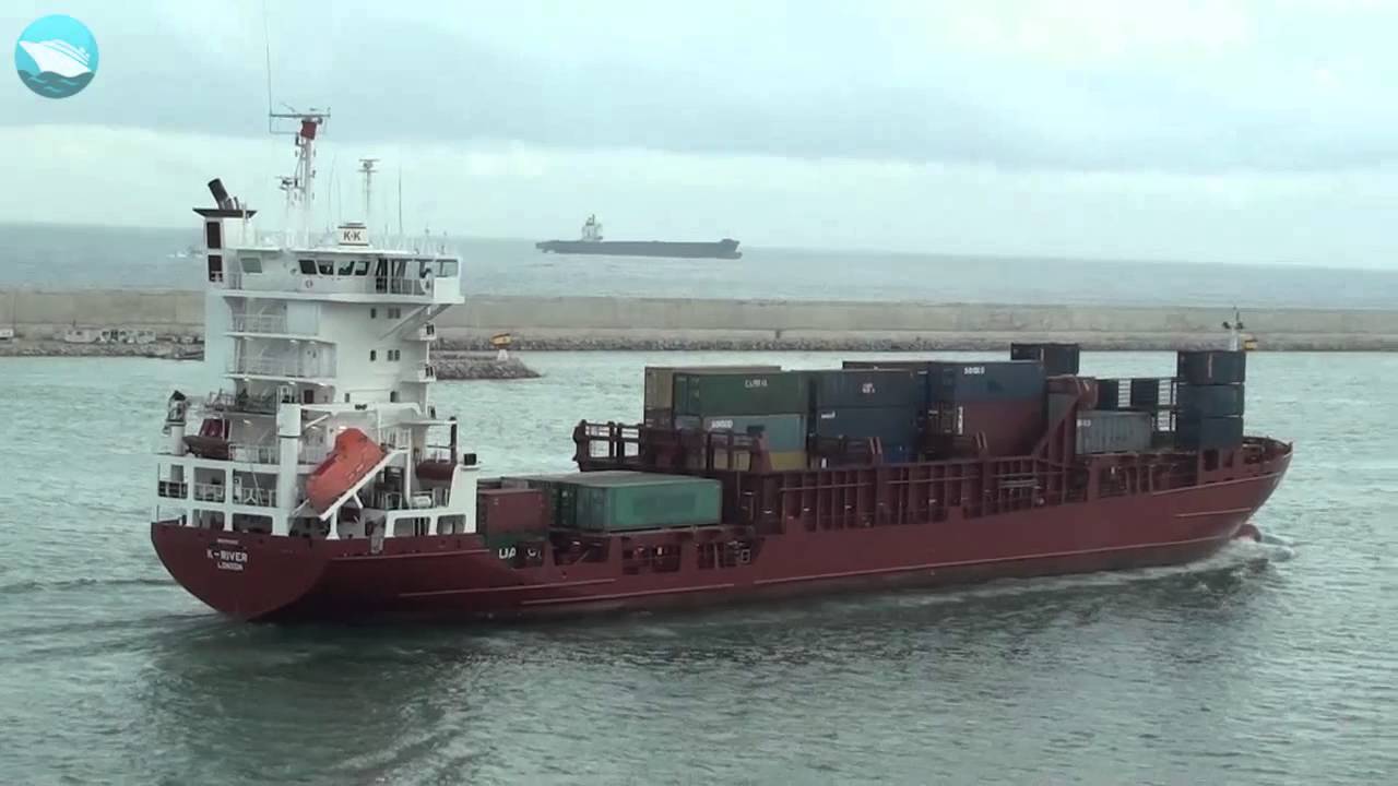 MERCHANT NAVY K RIVER CONTAINER SHIP VIDEO - YouTube