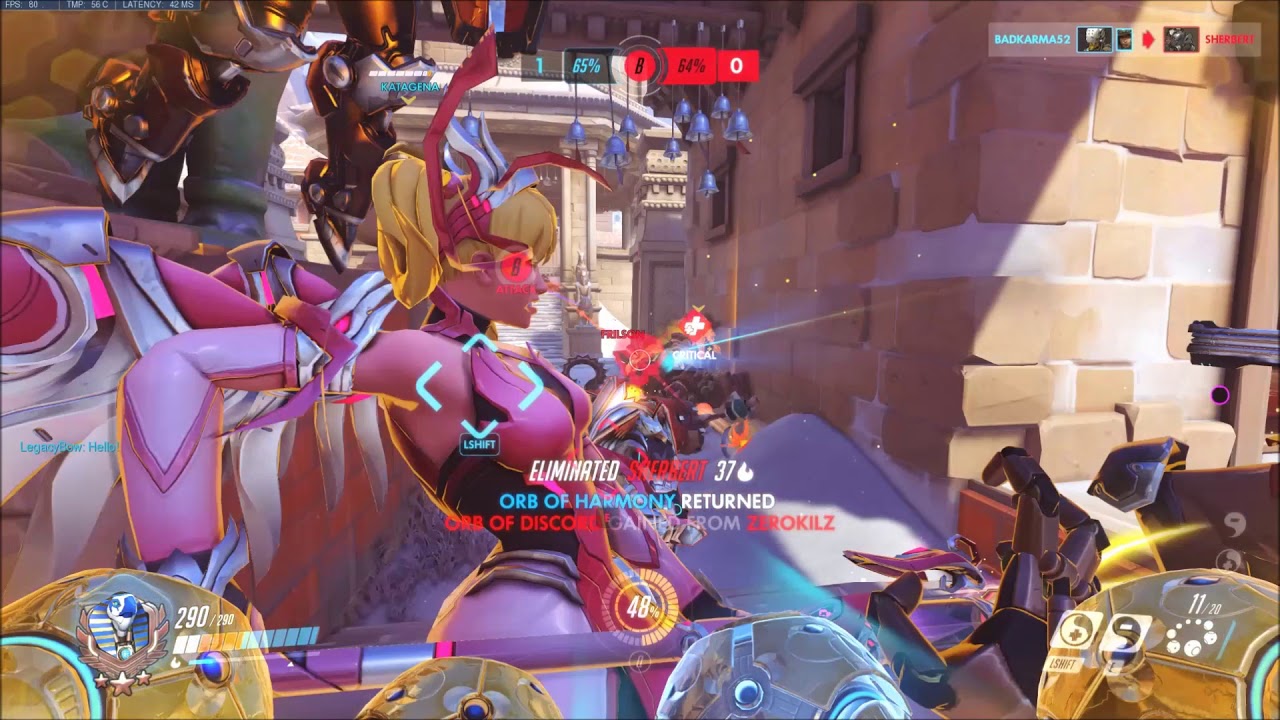 Overwatch Comp - Final Placement Match - Zen Lucio Nepal - YouTube
