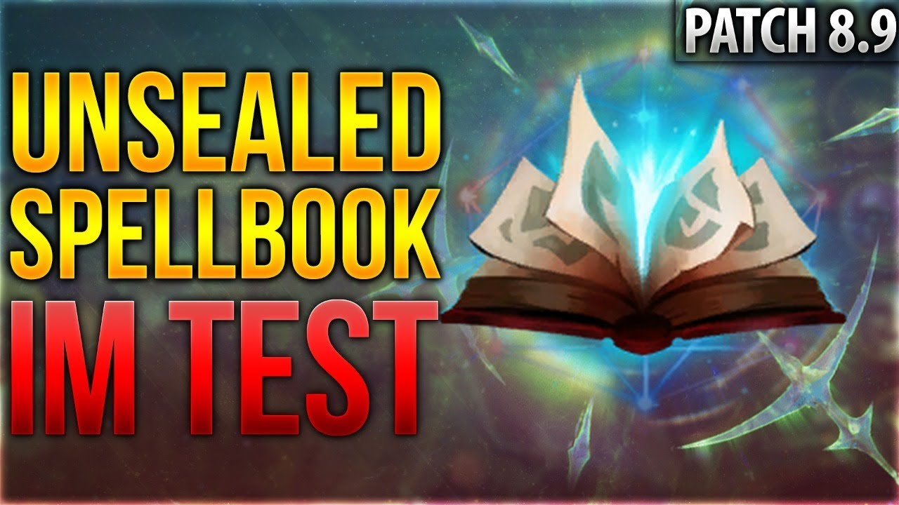 Unsealed Spellbook im Test Patch 8.9 [League of Legends] [Deutsch ...