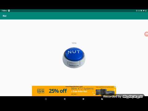 Pressing the nut button 1000 times - YouTube