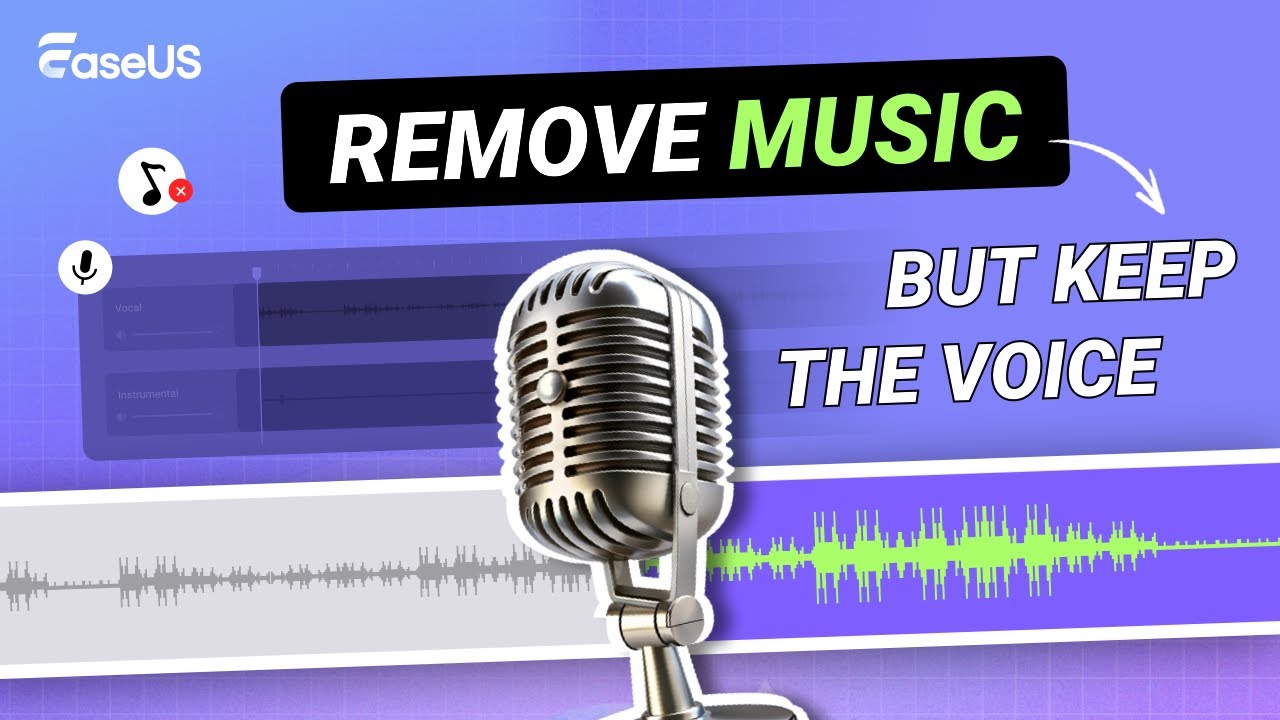 How to Remove Music from Video but Keep the Voice | Remove Copyrighted ...