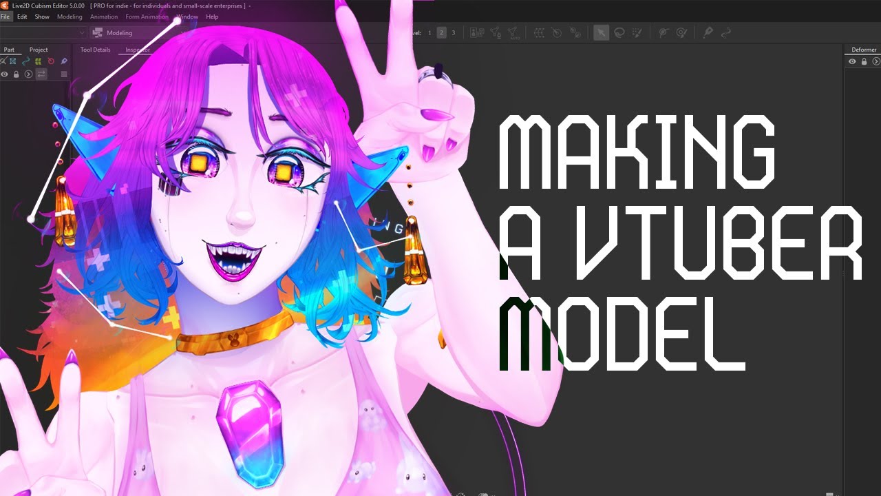 Making A Vtuber Model And Hanging Out With You! - YouTube