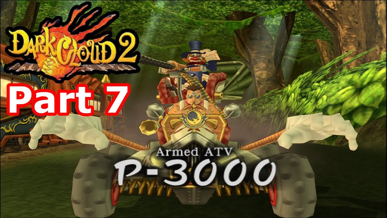 Dark Cloud 2 Walkthrough Part 7 - Armed ATV P-3000 Boss Fight! - YouTube