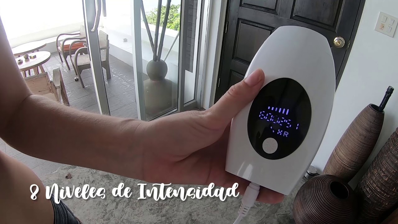 DEPILADORA IPL A110 / MODO DE USO - YouTube