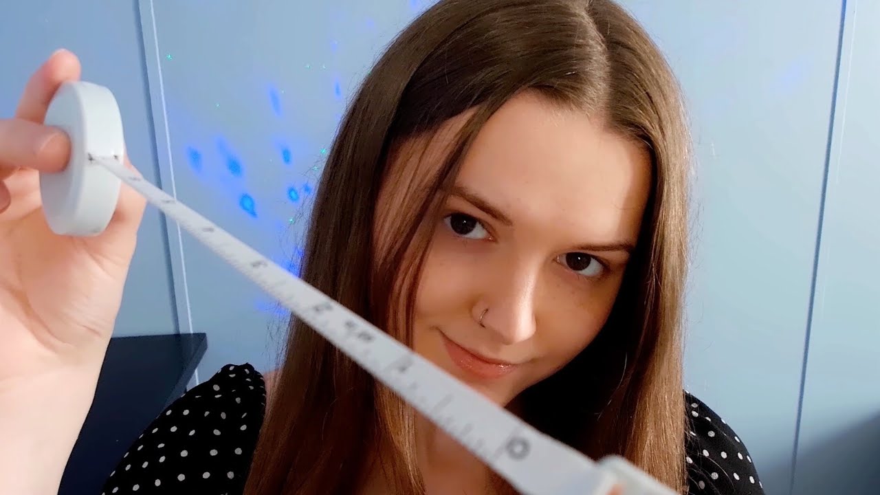 ASMR | Measuring and Tracing Your Face 💖 Personal Attention Roleplay ...
