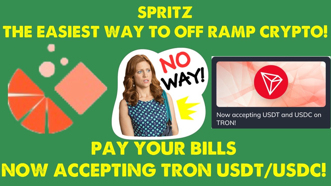 Spritz Finance! Off Ramp Your Crypto! Pay Your Bills With Crypto! Debit ...