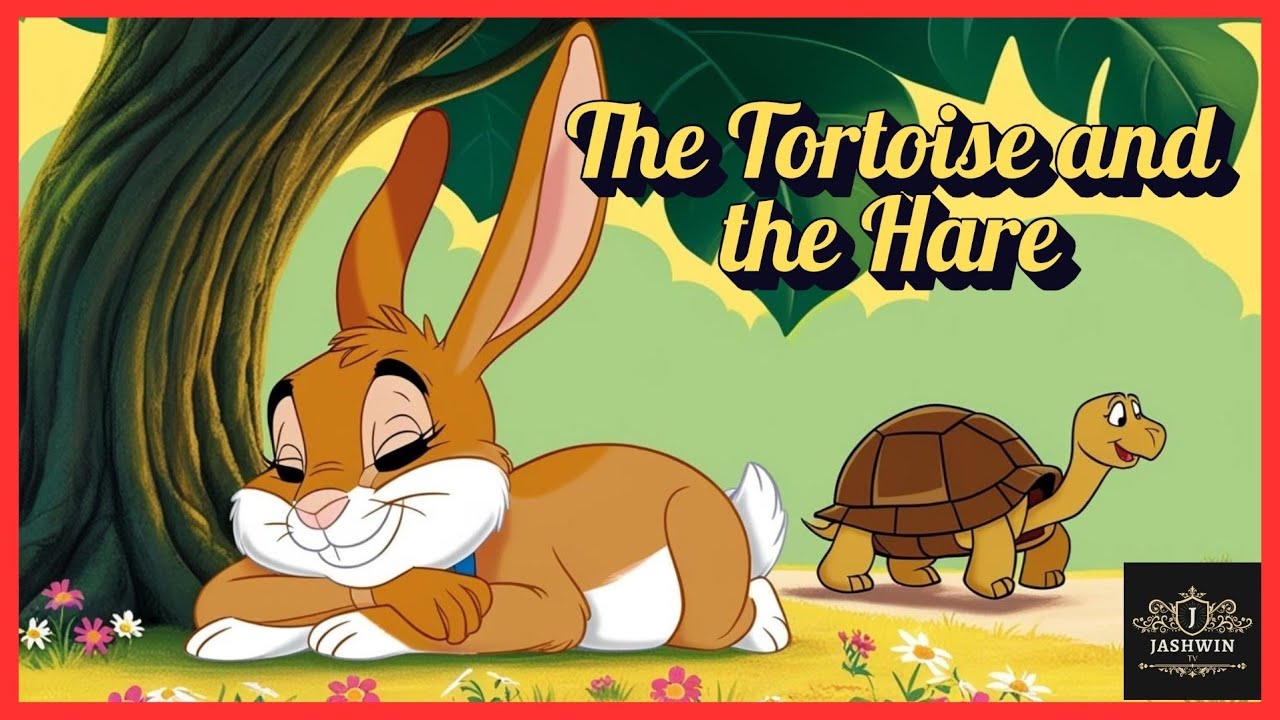 The Tortoise and the Hare - A short moral story for kids - YouTube