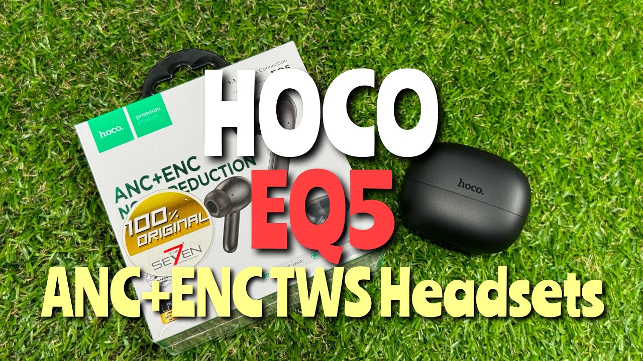 Hoco EQ5 ANC+ENC BT5.3 TWS Headsets (หูฟังไร้สายพร้อมระบบตัดเสียงรบกวน ...