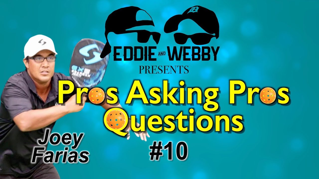 Pros Asking Pros Questions - Episode 10 - Joey Farias - YouTube