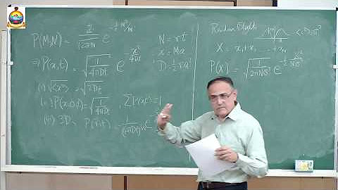 Prof. Mustansir Burma's lecture on Stochastic Processes - YouTube