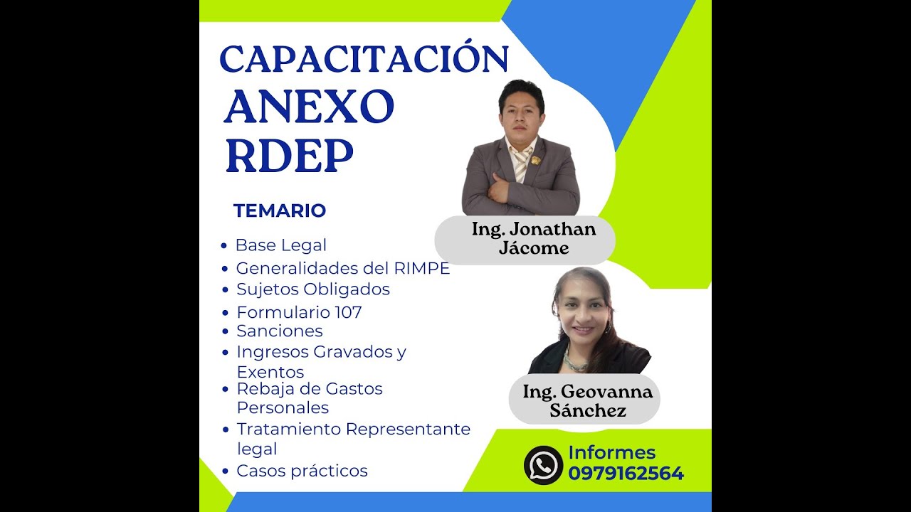 Anexo RDEP Casos prácticos 2023-2024 🙂🇪🇨 - YouTube