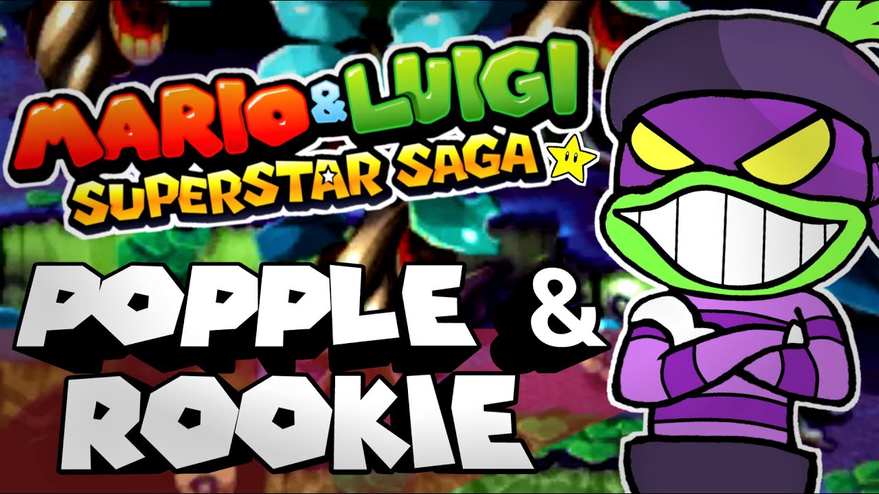 Popple Battle (Rookie & Popple) - Mario & Luigi: Superstar Saga ...