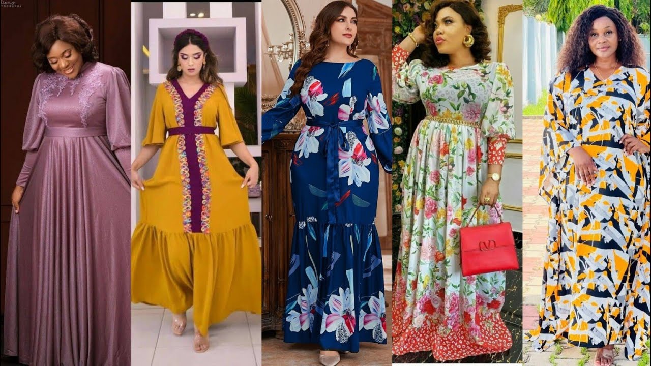 MISHONO BOMBA YA VITAMBAA GUBERI MAGAUNI MAREFU YA KISASA BUBU KAFTAN ...