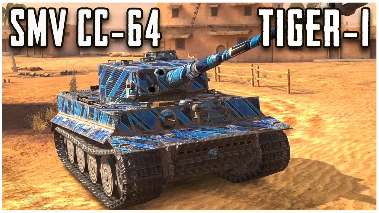 Tiger 1 & SMV CC-64 WoT Blitz | Gameplay Episode - YouTube