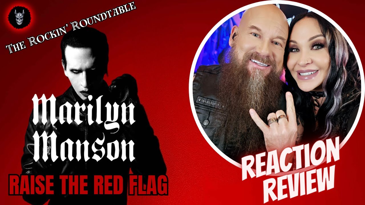 Metal couple REACTS and REVIEWS - Marilyn Manson - Raise The Red Flag ...