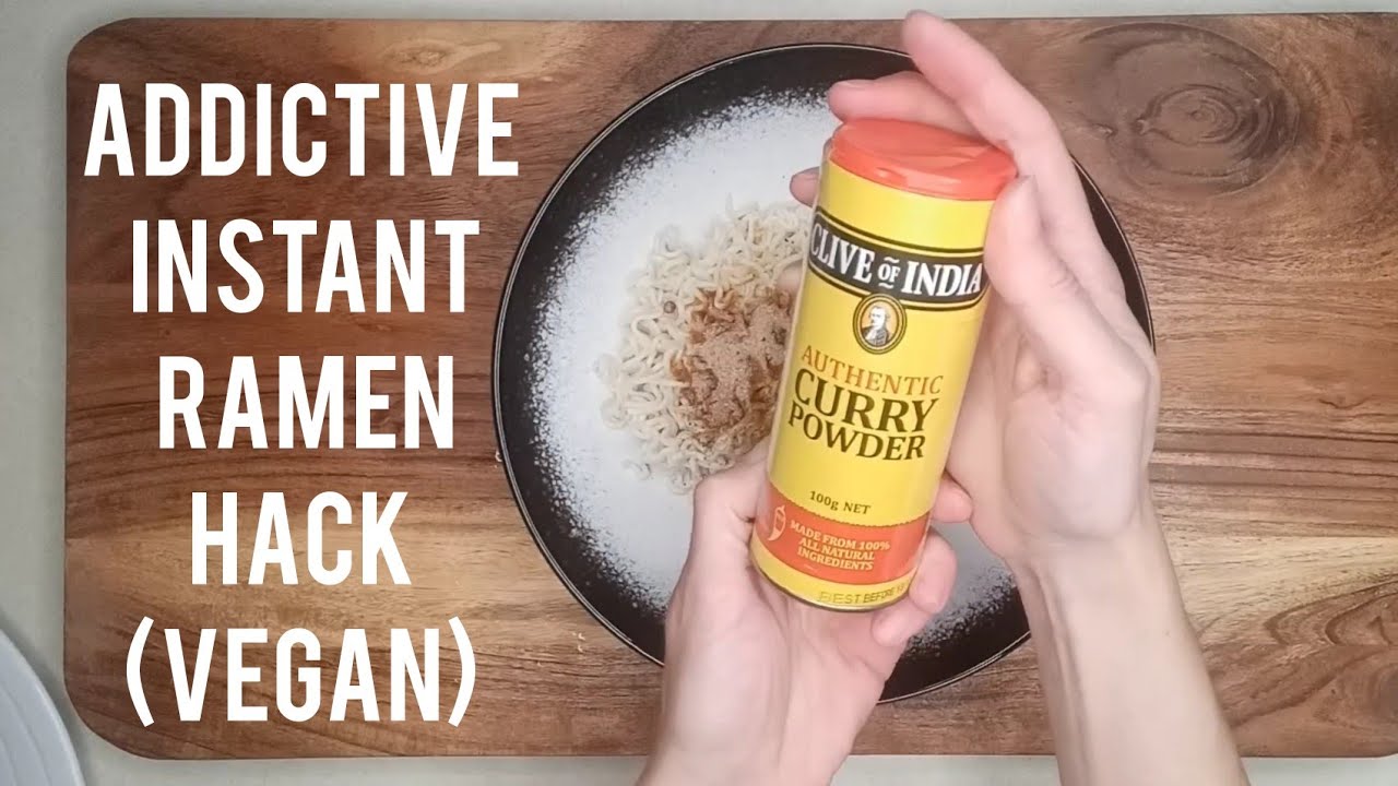 MY FAVOURITE INSTANT RAMEN HACK (VEGAN) CAUTION : ADDICTIVE ...