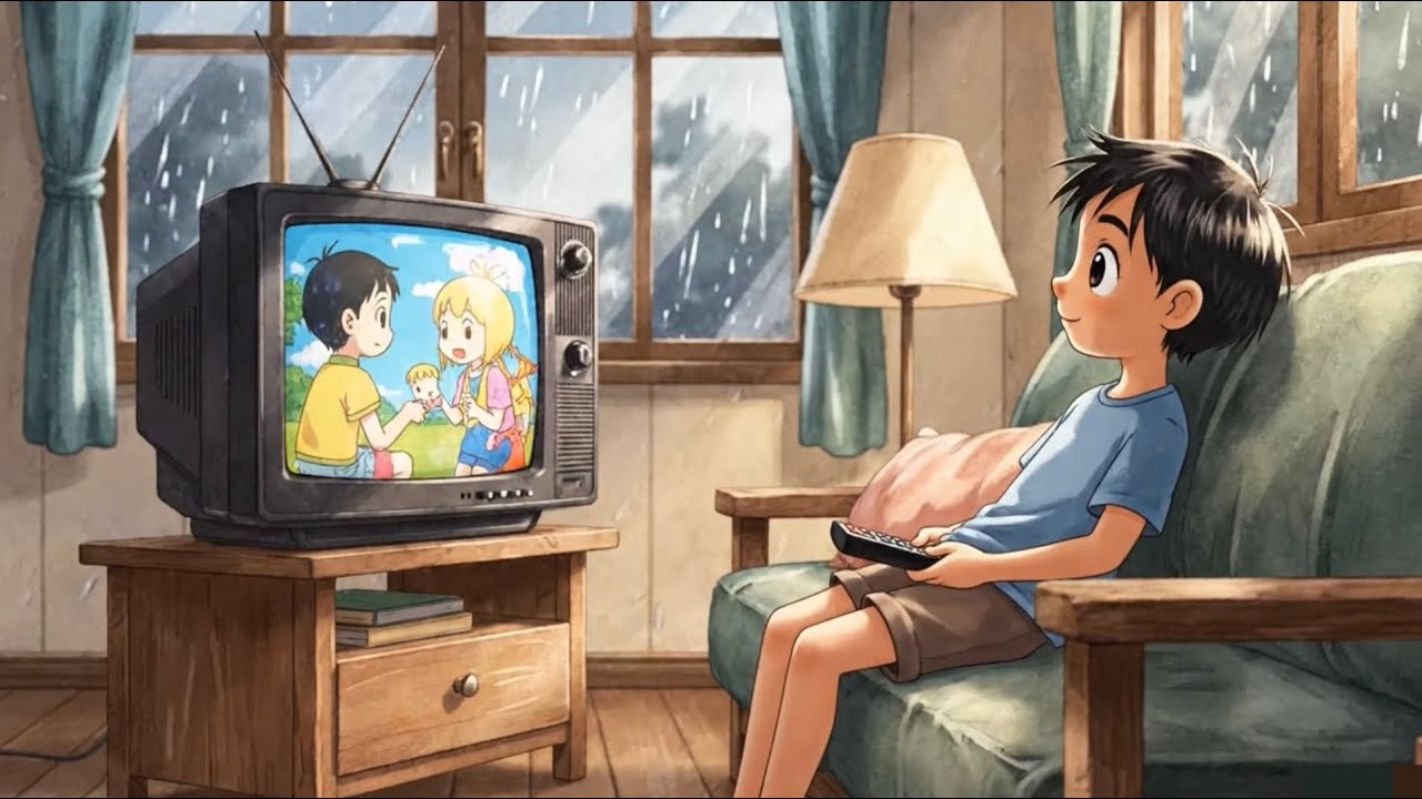 ASMR Rainy day | Desi Rainy Day Meal Preparation | Ghibli Style - YouTube